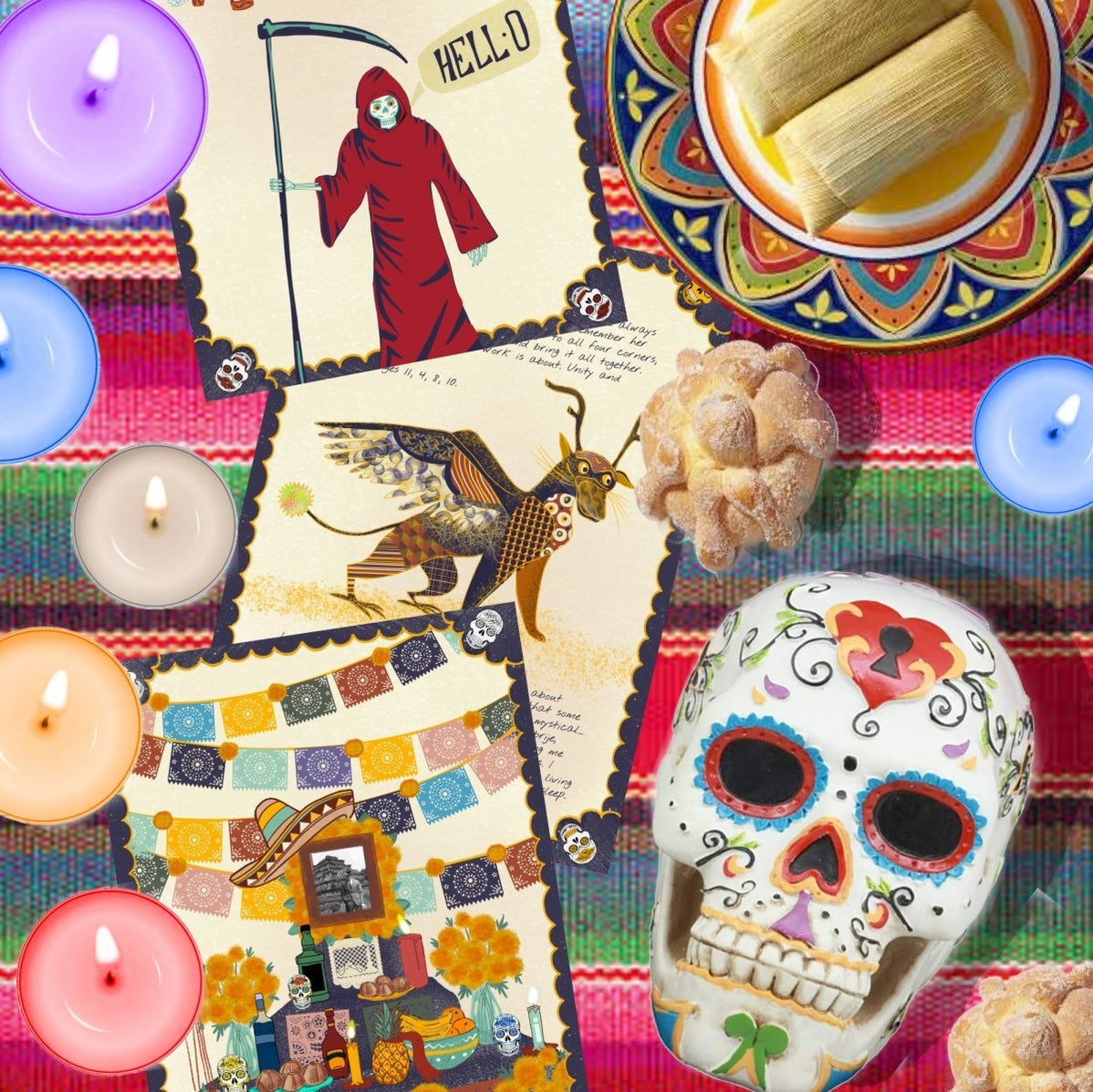 Dia De Los Muertos - Printable Puzzle Game — The Panic Room Escape Ltd