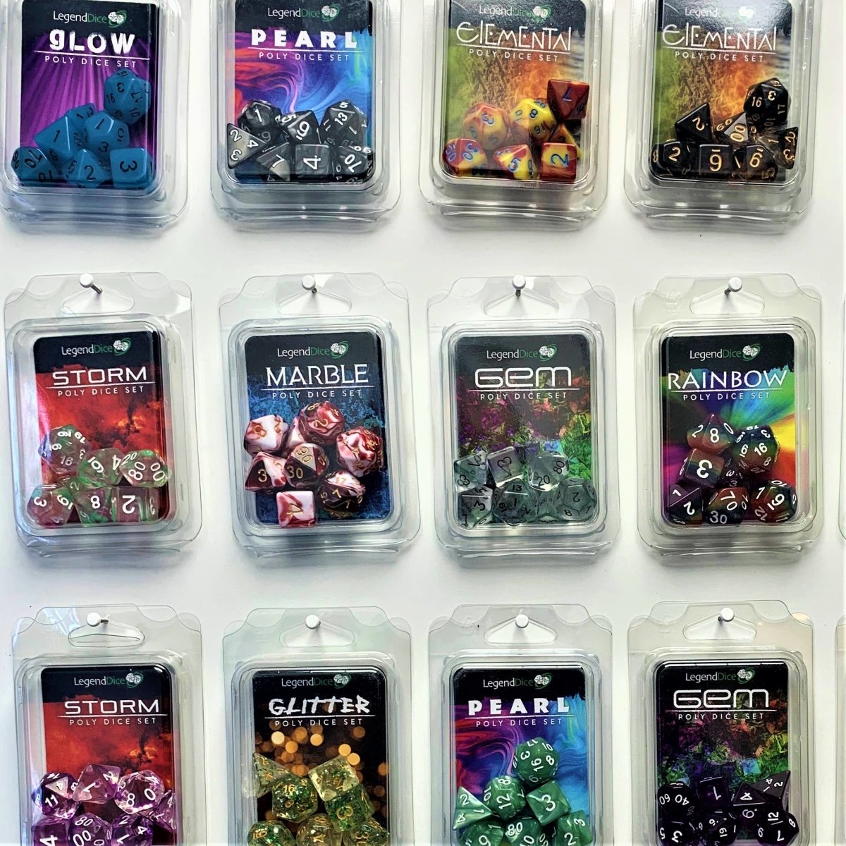 LegendDice DICE PACK Clam Shell Pack — The Panic Room Escape Ltd