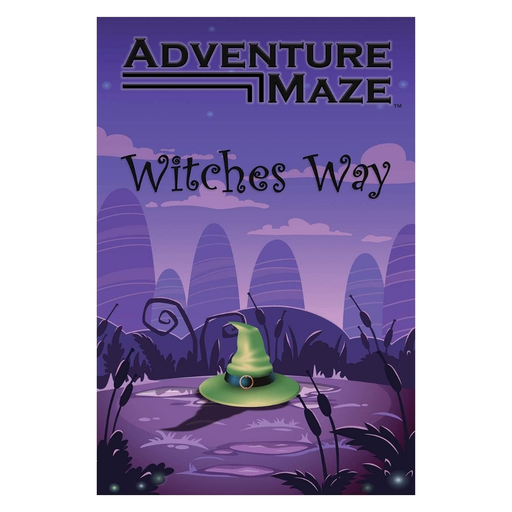 Witches Way - Adventure Maze, Activity Puzzle Game, Folding Maze Stick ...